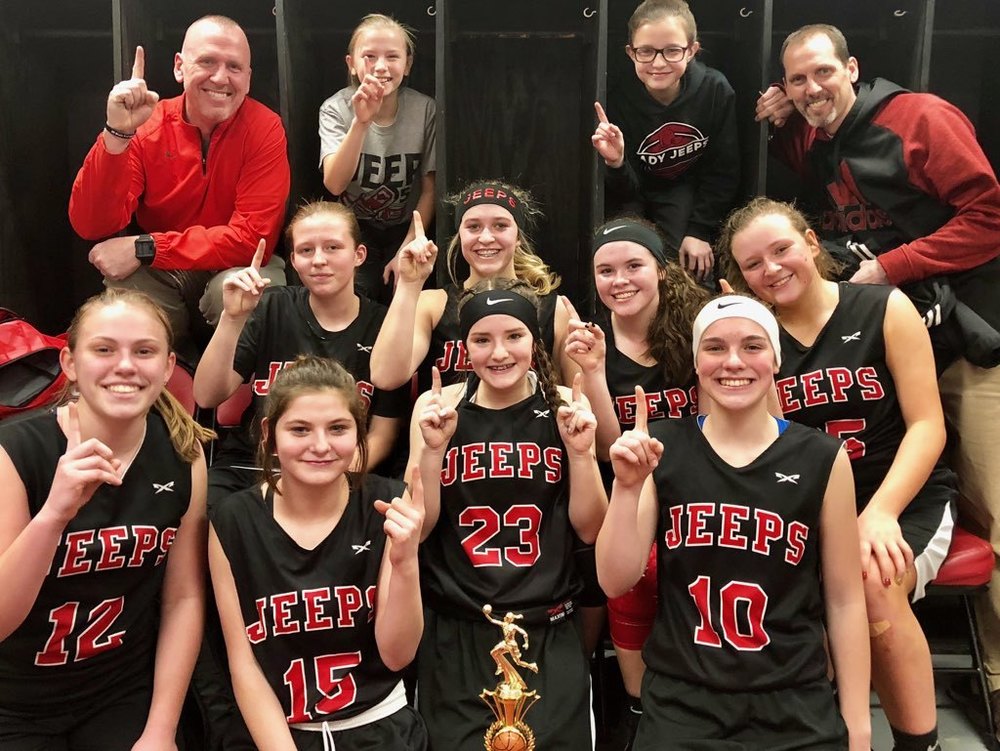 7th Grade Girls Jr. High Tournament Champions | Bloom-Vernon Local Schools